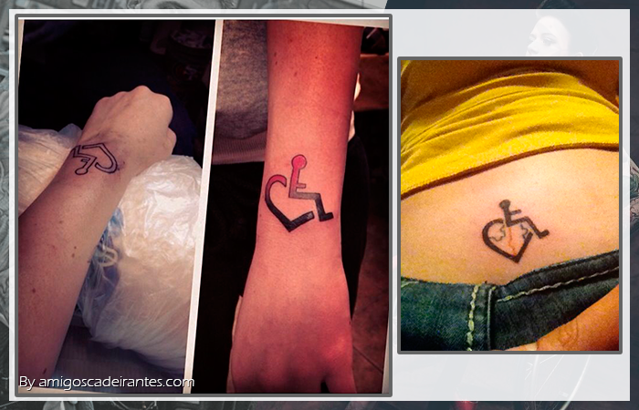34 tattoos inspiradas na nossa amiga cadeira de rodas - Amigos Cadeirantes